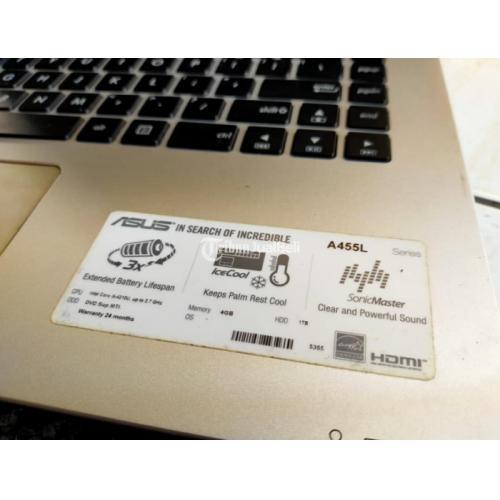 Laptop Bekas Asus A455L intel core i5di4210U Haswell Mulus Normal Baterai Aman di Sukoharjo ...