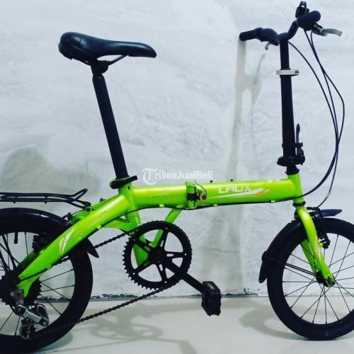 Sepeda Lipat Murah Laux Turin Bekas Mulus Normal Siap Kirim di Bekasi ...