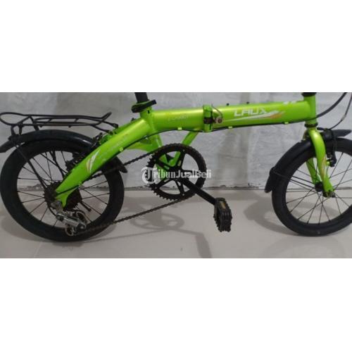 Sepeda Lipat Murah Laux Turin Bekas Mulus Normal Siap Kirim di Bekasi ...