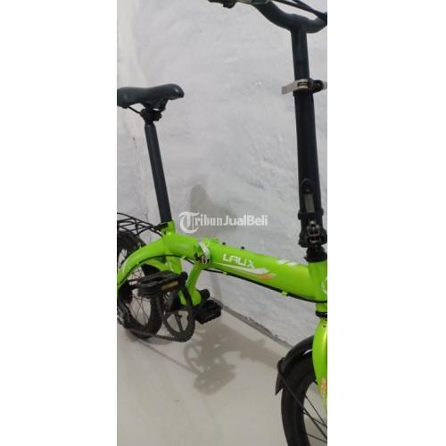 Sepeda Lipat Murah Laux Turin Bekas Mulus Normal Siap Kirim di Bekasi ...