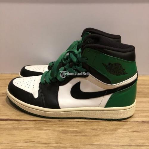 Sepatu Sneakers Nike Air Jordan 1 Retro High Celtics DMP Second ...