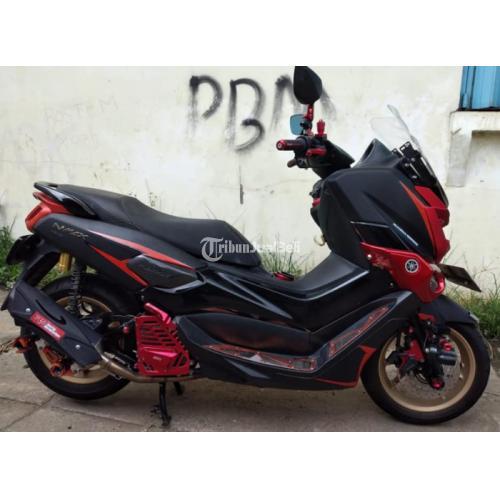 Yamaha NMAX Full Variasi Tahun 2018 Warna Hitam Merah Plat H Semarang ...