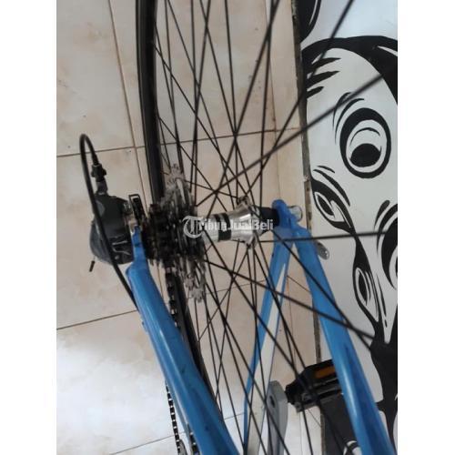 Sepeda Roadbike Polygon Helios F100 Blue Bekas Normal Like New di Jogja ...