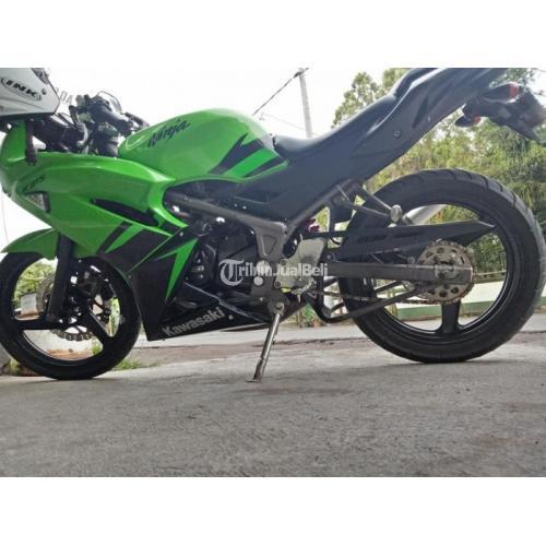 Kawasaki Ninja RR Warna Hijau Hitam Mesin Oke Surat Lengkap Plat AD ...