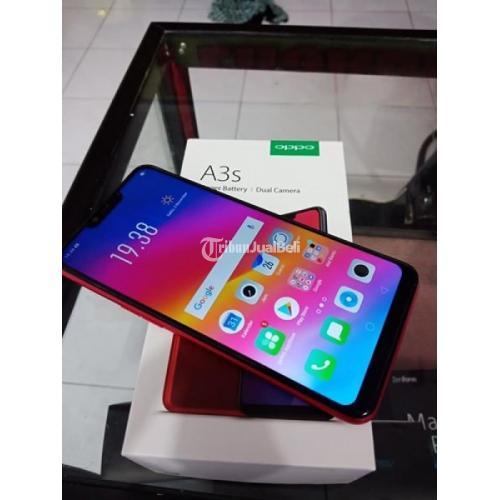 HP Oppo A3s Bekas Warna Merah Lengkap Mulus No Minus Harga Murah di ...