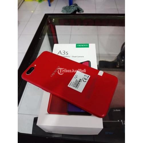 HP Oppo A3s Bekas Warna Merah Lengkap Mulus No Minus Harga Murah di ...