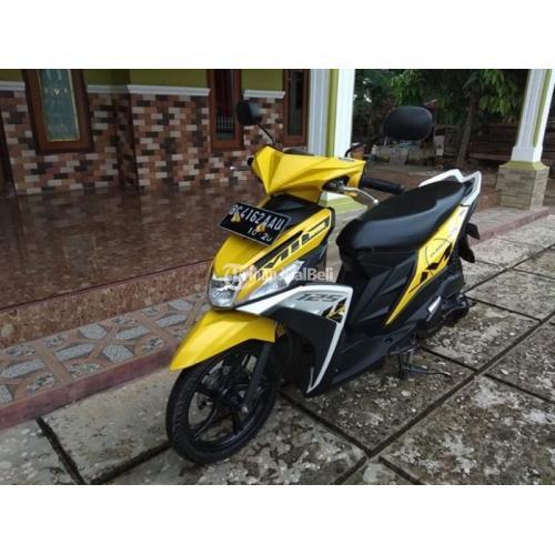 Yamaha mio M3 2015 Kuning Bagus Mulus Surat Lengkap Plat BG Motor Oke ...