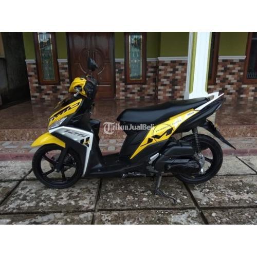 Yamaha mio M3 2015 Kuning Bagus Mulus Surat Lengkap Plat BG Motor Oke ...