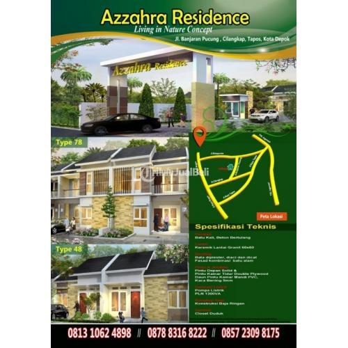 Perumahan Az Zahra Residence | Promo DP 2 KT 1 KM di Depok - Tribun ...