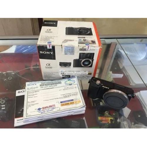 Kamera Mirrorless Murah Sony A5000 Bekas Lensa Tele Normal Lengkap SC ...