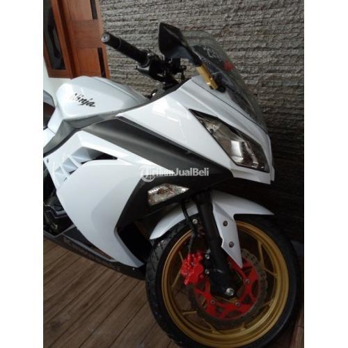 Kawasaki Ninja 250FI Putih Km 5000 Tahun 2013 Milik Pribadi di Cibinong ...