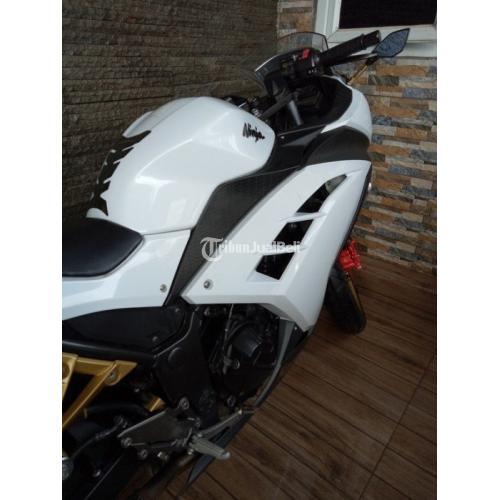 Kawasaki Ninja 250FI Putih Km 5000 Tahun 2013 Milik Pribadi di Cibinong ...