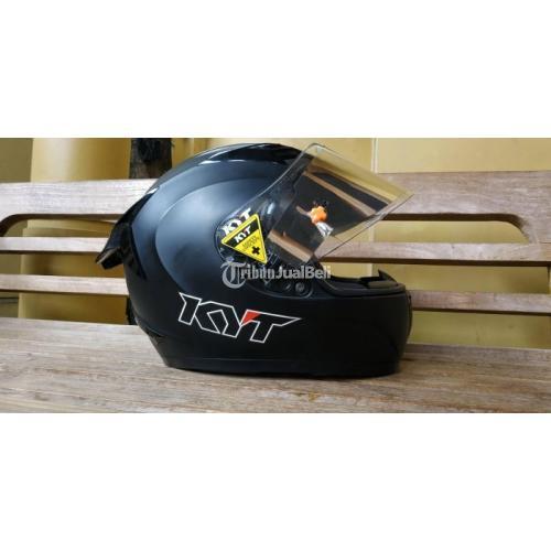 Helm KYT R10 Black Doff Size L fit M Flat Ori KYT Harga Nego di Solo ...