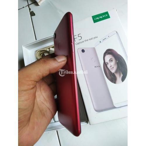HP Oppo F5 Bekas Warna Merah Ram 4GB Normal No Minus Lengkap di Bekasi ...