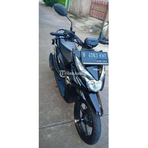 Honda Beat street 2018 Hitam Bekas Bagus Mulus Surat Lengkap Mesin Joss ...