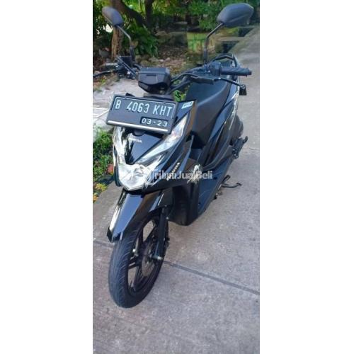 Honda Beat street 2018 Hitam Bekas Bagus Mulus Surat Lengkap Mesin Joss ...