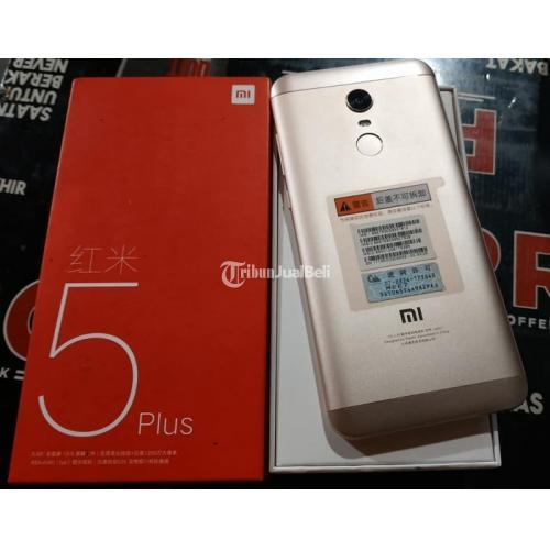 HP Xiaomi Redmi 5 Plus Bekas Android Ram 3GB Murah Lengkap Normal di ...