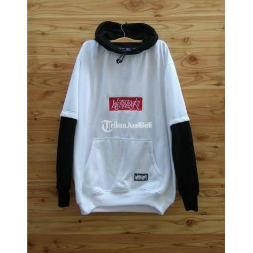 Jaket atau Hoodie Baru Warna Putih Stok Terbatas Siap Diorder Harga ...
