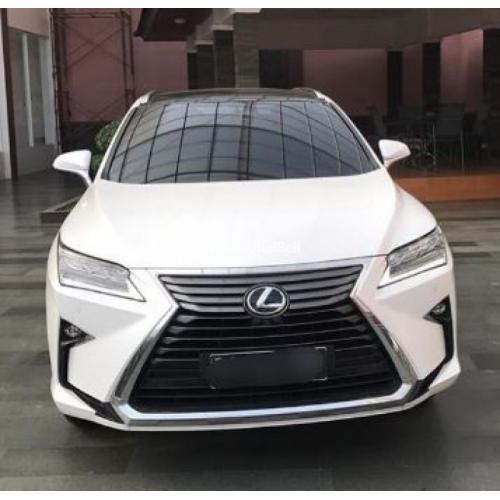 Mobil Lexus RX 200 Luxury 2016 White on Black Kondisi Sangat Terawat di ...