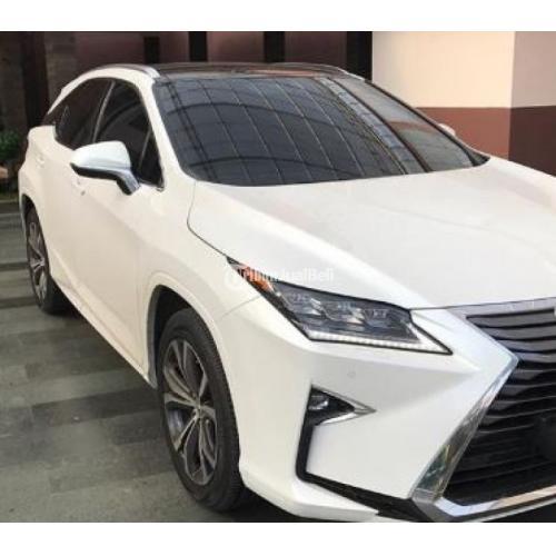 Mobil Lexus RX 200 Luxury 2016 White on Black Kondisi Sangat Terawat di ...