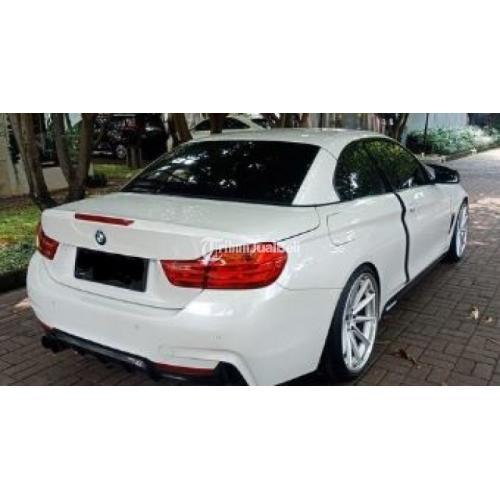 Mobil Sedan BMW 428i Cabriolet/Convertible 205 White on Red Plat B di ...