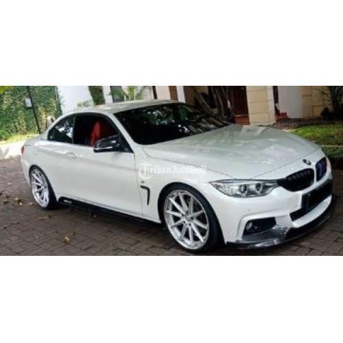 Mobil Sedan BMW 428i Cabriolet/Convertible 205 White on Red Plat B di ...