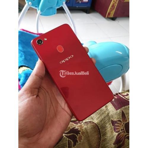 HP Ram 4GB Murah Oppo F7 Bekas Warna Merah Face Unlock Normal No Minus ...