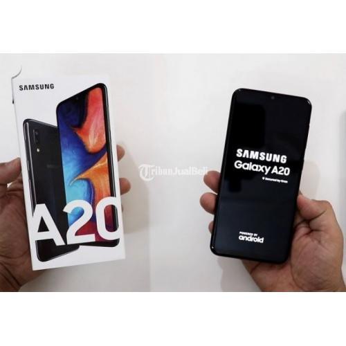 HP Samsung A20 Murah Kondisi Baru Android Pie Ram 3GB Lengkap Garansi ...