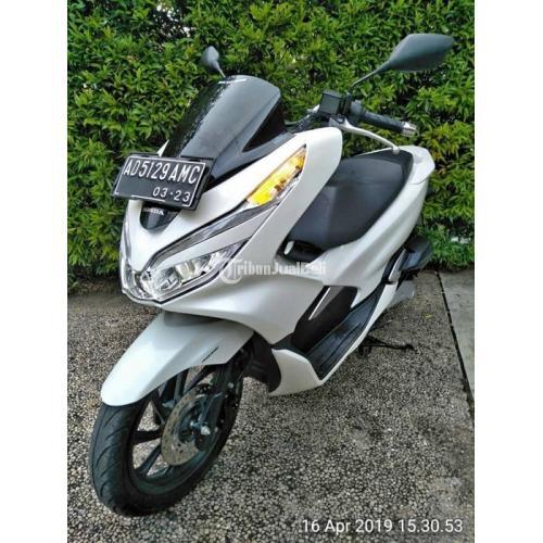 Jual Cepat Motor Honda PCX 2018 Putih Bekas Pajak Baru Mulus Normal di ...