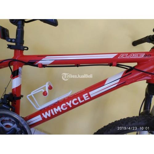 Sepeda MTB Wimcycle Blade 2.0 Alloy Bekas Frame Mulus Ada Bonusnya ...