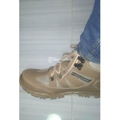 Sepatu Safety Crocodile Warna Coklat Murah Bagus Istimewa Nyaman ...