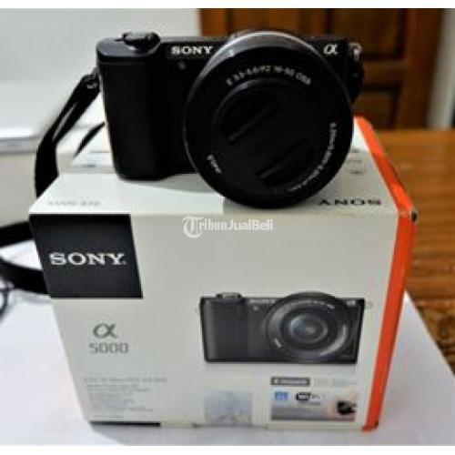 Kamera Mirrorless Murah Sony A5000 Bekas Lensa Kit Normal Lengkap di ...