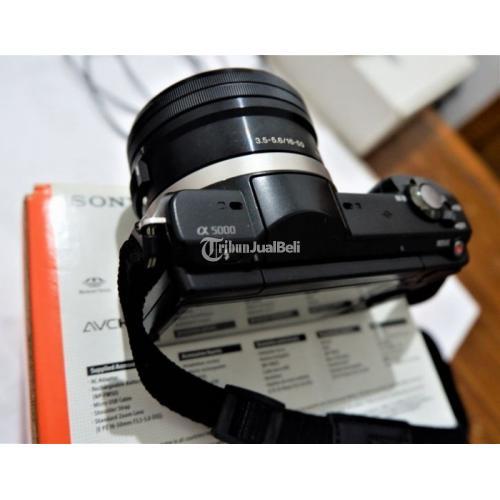 Kamera Mirrorless Murah Sony A5000 Bekas Lensa Kit Normal Lengkap di ...