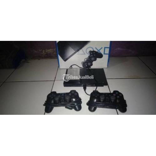 Konsol Sony PS2 Slim Bekas Hardisk Matrix Full Game Normal Lengkap ...