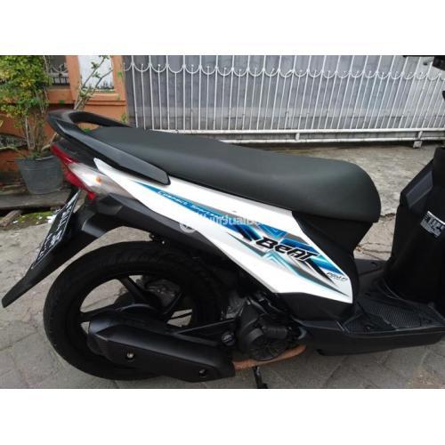 Honda Beat Injeksi Tahun 2016 Biru Putih Bekas Bagus Orisinil Surat ...