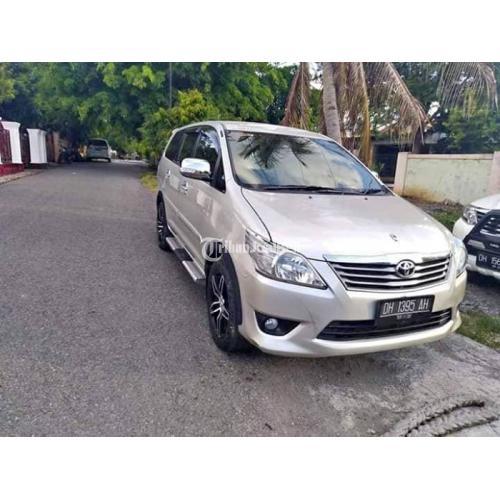 Toyota Innova Type G 2011 Silver Bekas Bagus Ada TVnya Kamera Mungur ...