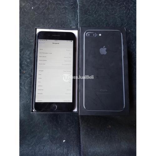 IPhone 7+ 128gb Fullset Hitam Bekas Bagus Harga Nego iCloud Aman harga ...