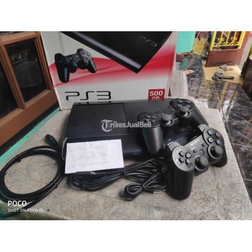 Sony PlayStation 3 Super Slim Hitam Lengkap dengan DUS 2 Stik Harga ...