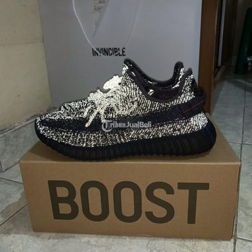 Sepatu Sneakers Yeezy 350 V2 Static Black BNIB Authentic 100% di ...