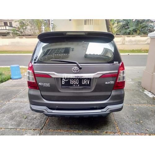 Toyota Innova G Bensin Matic 2014 Cat Full Ori dan No Minus Harga Nego ...
