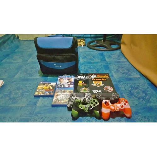 Konsol Sony PS4 Fat Bekas Mulus CUH 1116B Normal Siap Main Harga Murah ...