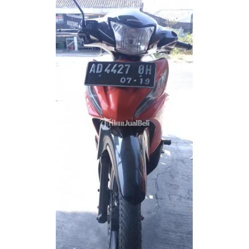 Honda Revo Merah 2014 Fi Injeksi Motor Bekas SS Lengkap Full Standar ...