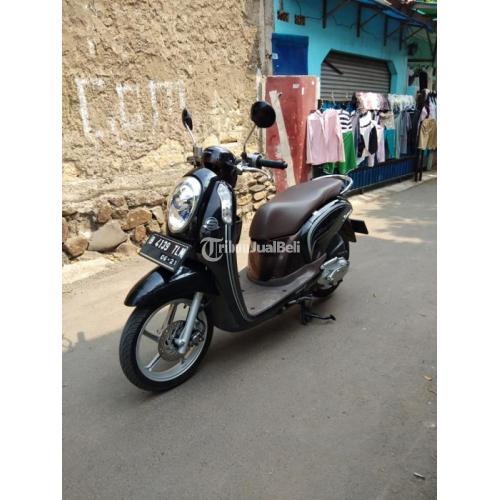 Honda SCOOPY REMOTE 2016 Esp idling STOP Warna Hitam Plat B Pajak Baru ...