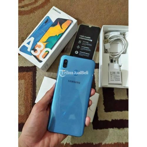 Samsung Galaxy A30 Blue HP Bekas Garansi Resmi Sein Fullset Mulus Harga ...