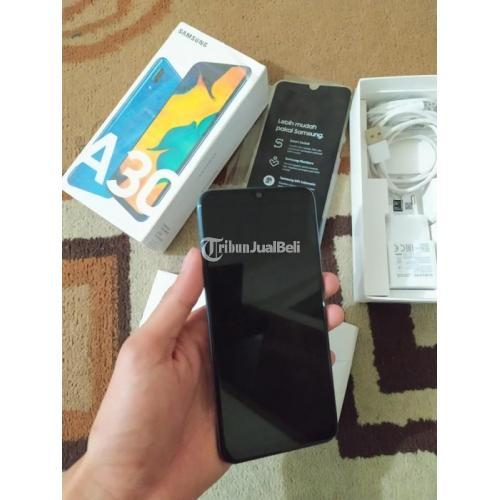 Samsung Galaxy A30 Blue HP Bekas Garansi Resmi Sein Fullset Mulus Harga ...