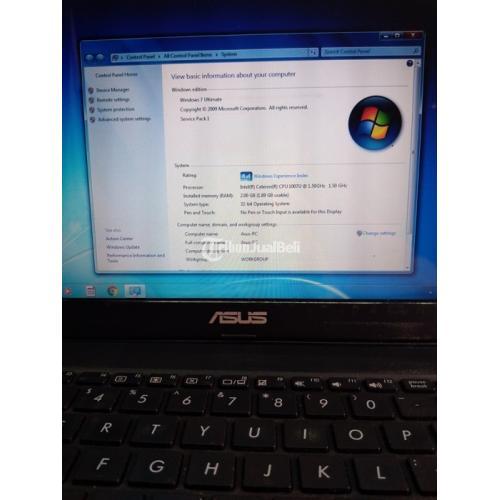 Laptop Netbook Asus X200CA Hitam Seken Intel Celeron 1007U Fungsi ...