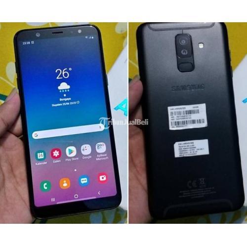 Samsung Galaxy A6 Plus Seken HP Hitam Mulus Normal Fullset Harga Nego ...