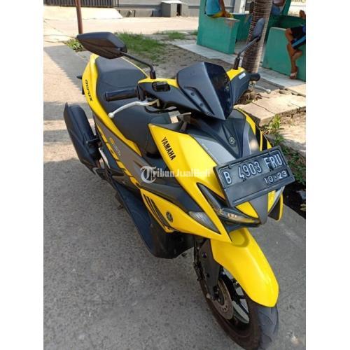 Yamaha Aerox 2018 Bulan 10 Warna Kuning Mulus Surat Lengkap pajak ...