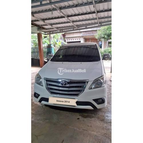 Toyota Kijang Innova Putih 2014 Mobil Bekas Mesin Sehat Diesel Matic di ...