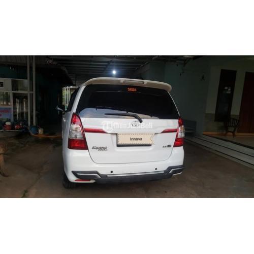 Toyota Kijang Innova Putih 2014 Mobil Bekas Mesin Sehat Diesel Matic di ...